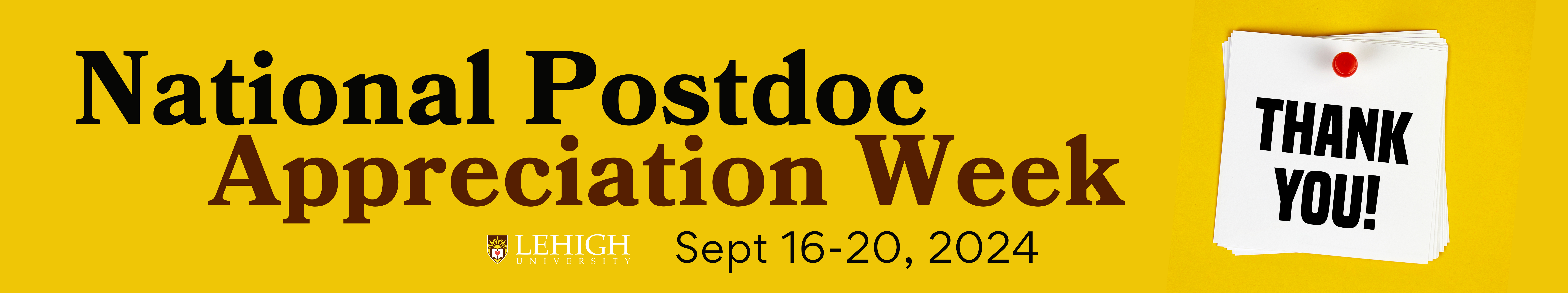 National Postdoc Appreciation Week 2024 | Postdoctoral Affairs